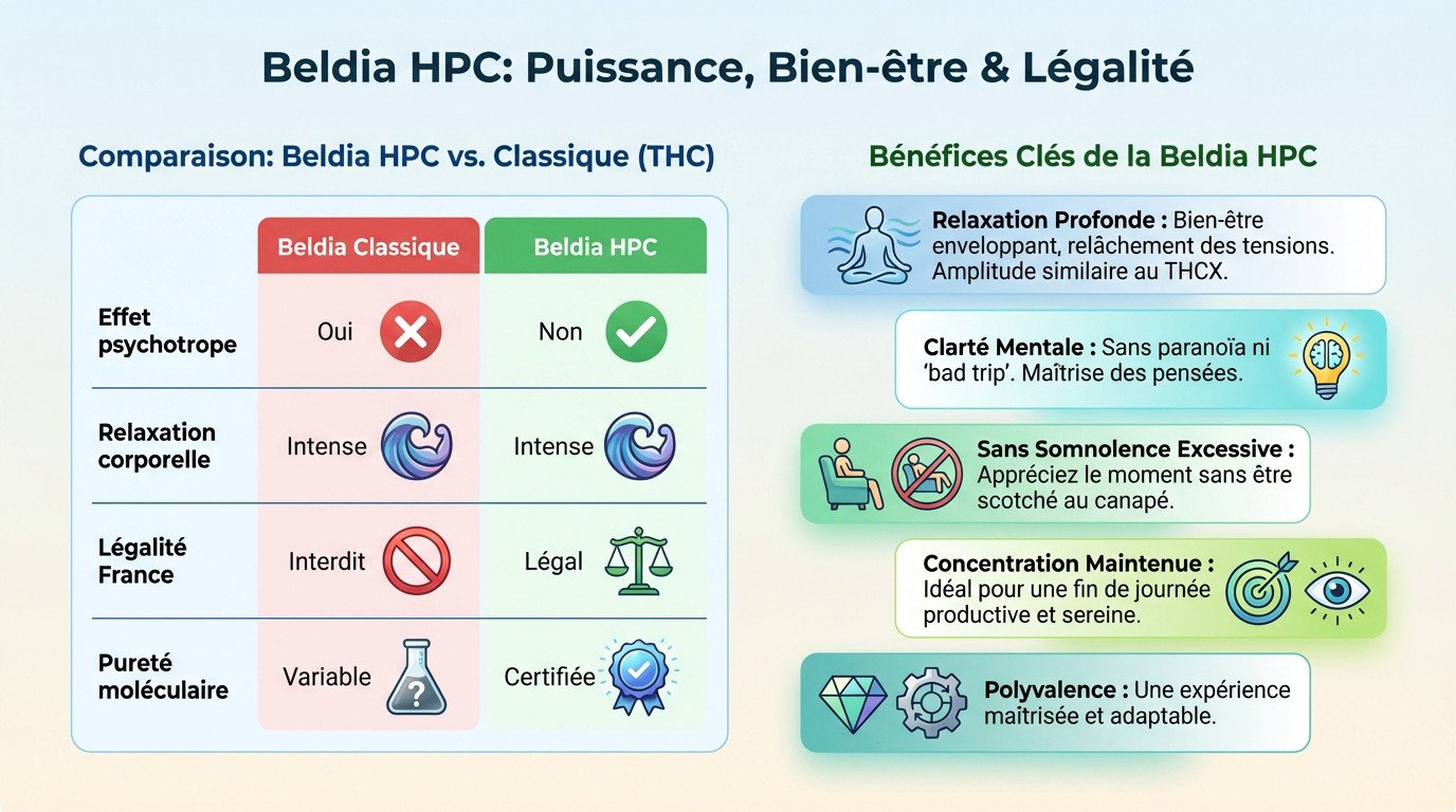 Beldia HPC : Le goût authentique du Maroc sans THC (Avis 2026)